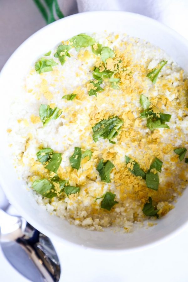 Savory Brown Rice Farina - Half Cup Habit