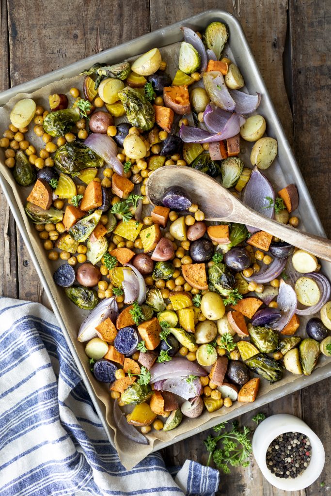 Roasted Vegetables - Half Cup Habit