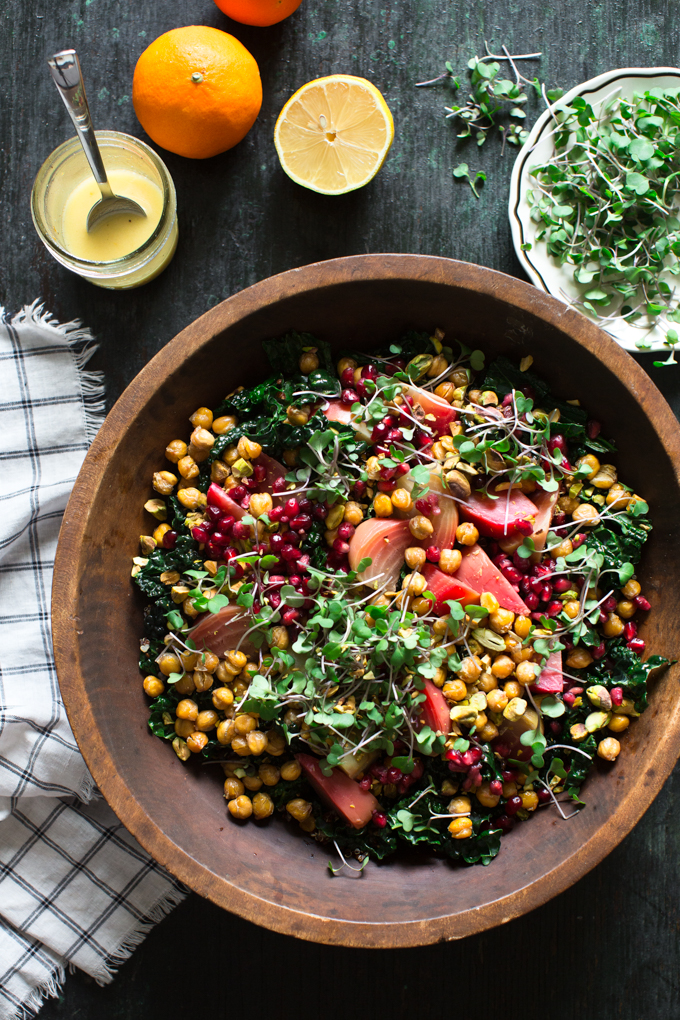 Superfood Salad With Easy Roasted Chickpeas Half Cup Habit Superfood Salad With Easy Roasted Chickpeas Half Cup Habit